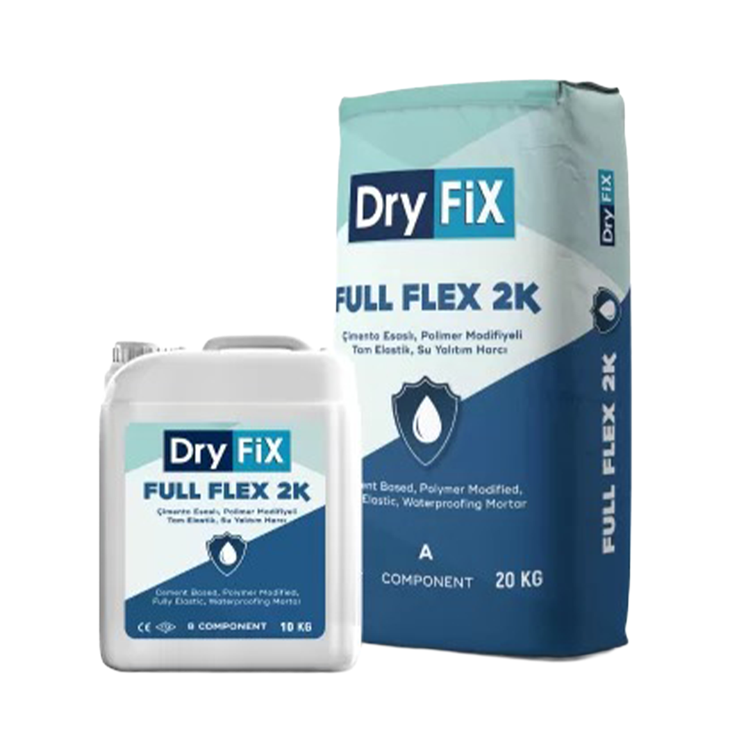 مرن كامل أساسه الأسمنت Full Flex 2k - DryFiX Yalıtım - Boya